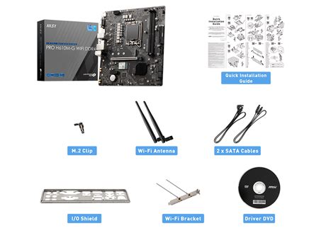 Pro H M G Wifi Ddr Motherboard M Atx Intel Th Gen Processors