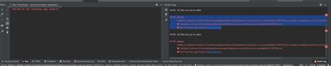 Intellij Reportedbyuser Failed To Validate Runtime Of Function · Issue 6243 · Microsoft