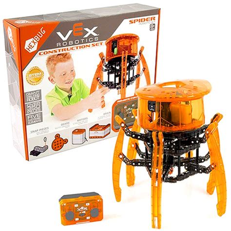 Hexbug VEX Robotics Spider Robotic Kit Fat Brain Toys