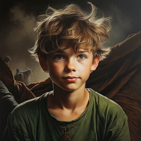 Premium Photo A Realistic Image Of Peter Pan