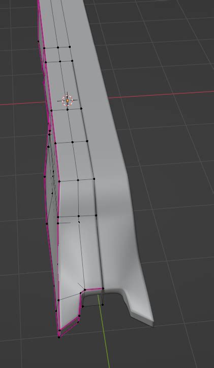 Modeling Why Is There A Partial Seam On My Mirror Modifier Blender