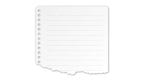 Torn Notebook Paper Vector Hd Images Torn Notebook Paper White Coil Ripped Paper Notebook