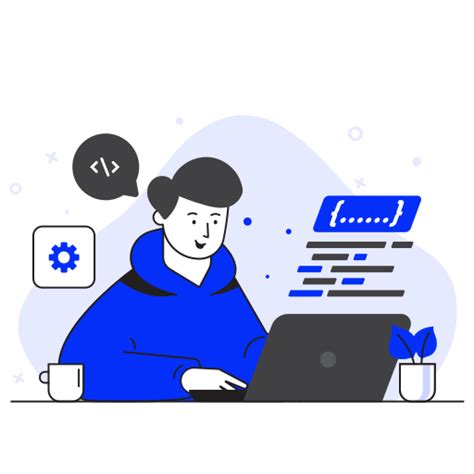 Programming Coding Code Development Developer Freelance It Illustration Download On