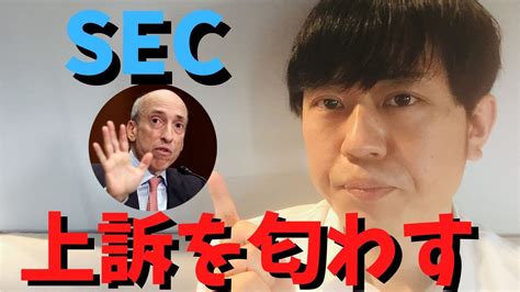 リップル社とsecが追加の申し立てを行いました。secは裁判官に保護されないとされたヒンマン電子メールの秘匿を再主張。さらに「上訴」を匂わす文面も。 Tkhunt