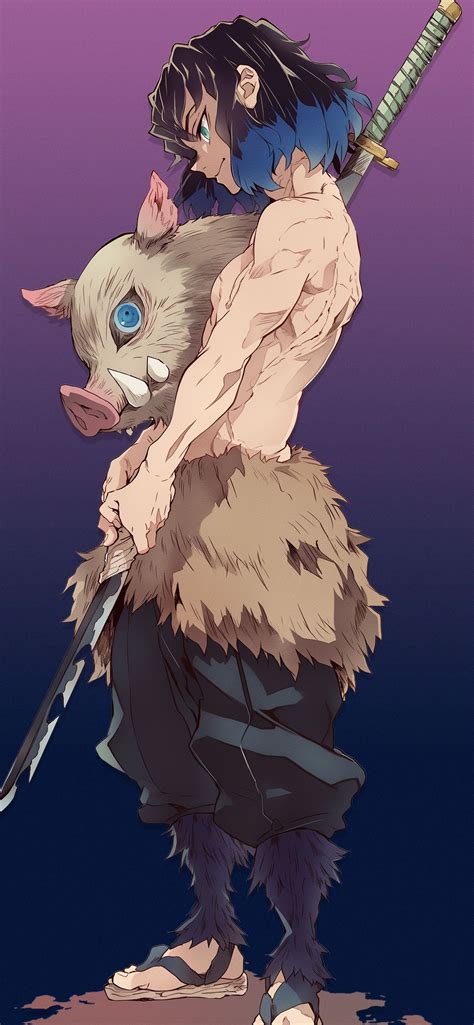 🐗 Demon Slayer Inosuke Wallpaper Aesthetic Anime Wallpaper Anime