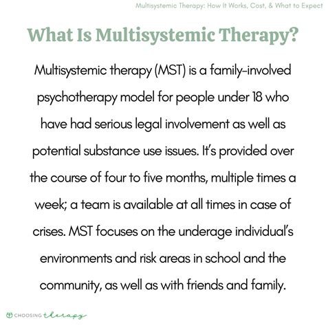 What Is Multisystemic Therapy