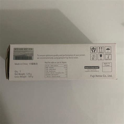 Fuji Xerox Black Toner Cartridge Computers Tech Printers Scanners Copiers On Carousell