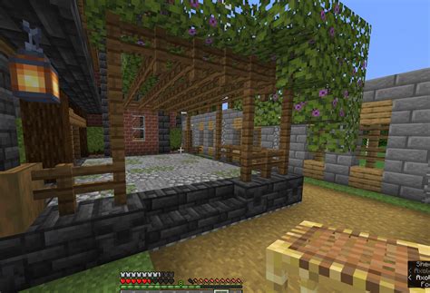 Minecraft Backyard Furniture