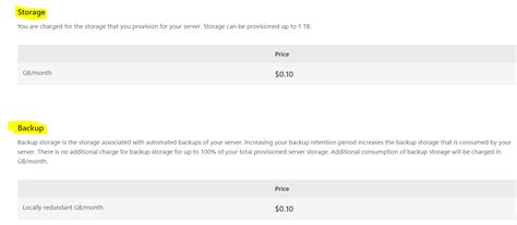Azure Mysql Backup Storage And Unexpectedly High Storage Usage Microsoft Qanda