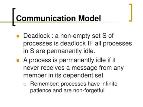 ppt distributed deadlock detection powerpoint presentation free