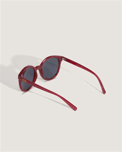 Rise And Shine Sunglasses In Burgundy Vans Uk