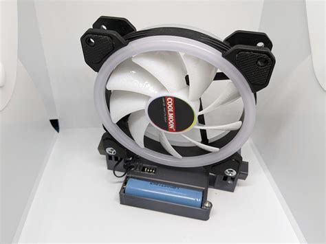 Arduino Powered Rgb Pc Fan By Facelesstech Download Free Stl Model
