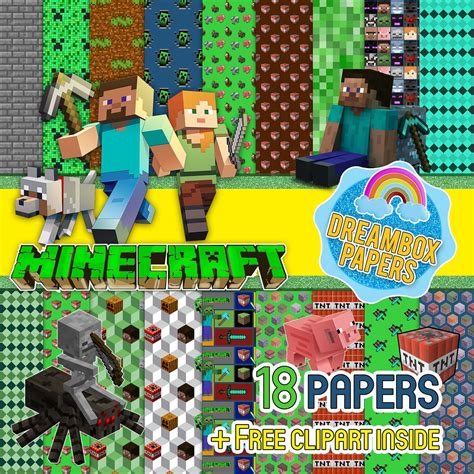 Minecraft Paper Pack