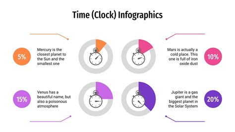 Time Clock Infographics For Google Slides PowerPoint
