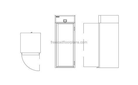 Freezer Autocad Block At Chelsea Elyard Blog