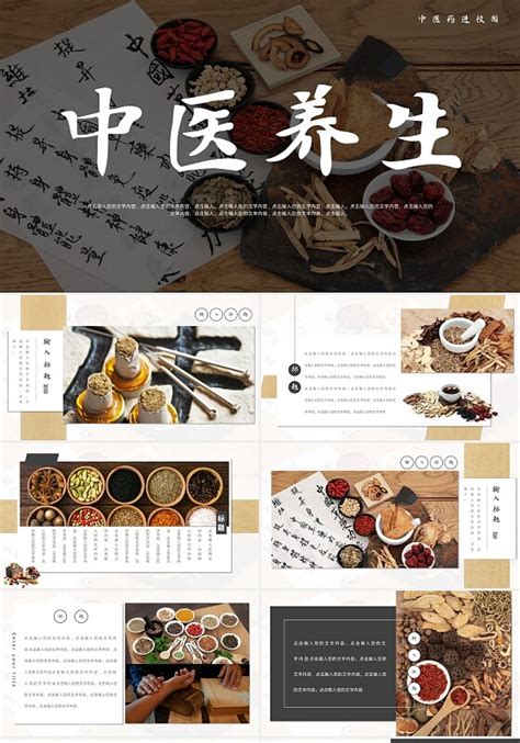 中药学PPT 中药学ppt模板下载 觅知网
