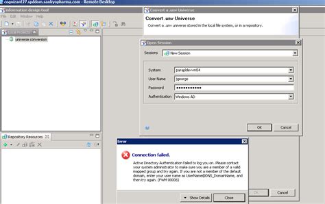 Issue With Accessing Logging Into The Idt Using Sap Community
