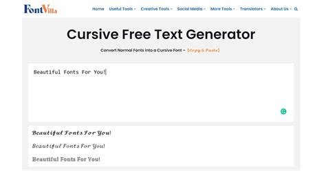 Cursive Text Generator Free 𝓒𝓸𝓹𝔂 𝓟𝓪𝓼𝓽𝓮 FontVilla com