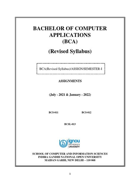 Bca Semester I Assignments 2021 22 Pdf Computer Network Computer Data Storage