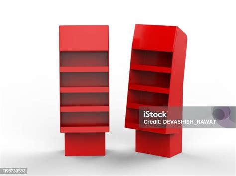 사용자 정의 포스터 접기 팝업 바닥 골판지 디스플레이 절연 흰색 배경에 모형 템플릿을 위한 스탠드 3d 그림 모형에 대한 스톡