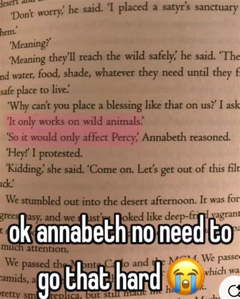 Book Quotes Percy Jackson Annabeth Book Description Page From Percy