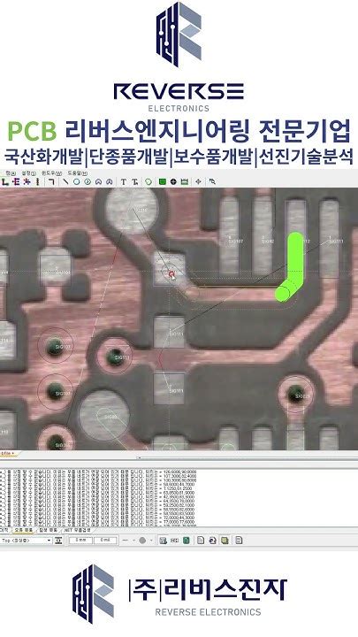 Pcb리버스엔지니어링pcb복사pcb카피pcb역설계국산화개발벤치마킹회로추출프로그램추출데드카피단종품보수품개발선진기술분석 Pcb Reverse
