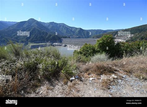 San Gabriel Dam Is A Rock Fill Dam On The San Gabriel River In Los