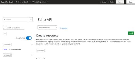 Azure Api Management Developer Portal How To Display Operations Of A
