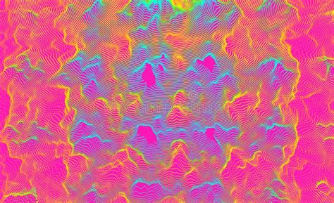 Abstract Science Or Technology Background Graphic Design Network Illustration With Particle