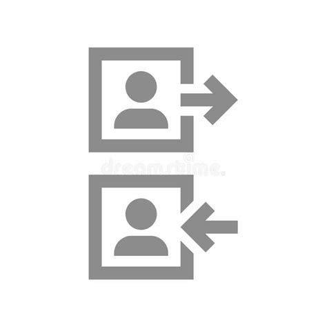 Login And Logout User Account Vector Stock Vector Illustration Of Password Entering 319883307