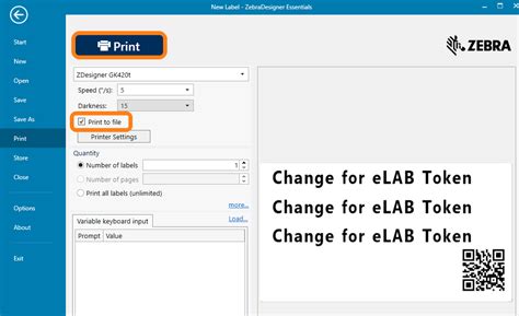 Make A Zebra Label Zebradesigner 3