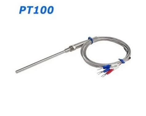 Rtd Pt100 Temperature Sensor 3 Wire 200 To 600 Deg C At ₹ 450 Piece In Surat
