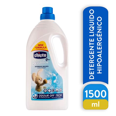 Comprar Detergente Liquido Chicco Hipoalergenico Para Bebe 1500ml