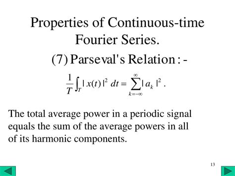 PPT Convergence Of Fourier Series PowerPoint Presentation Free Download ID