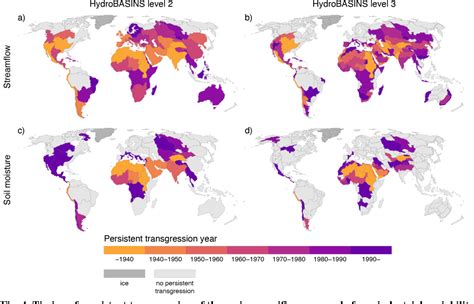 Figure 4 From Global Water Cycle Shifts Far Beyond Pre Industrial