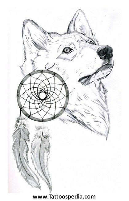 Wolf Dreamcatcher Drawing At Explore Collection Of