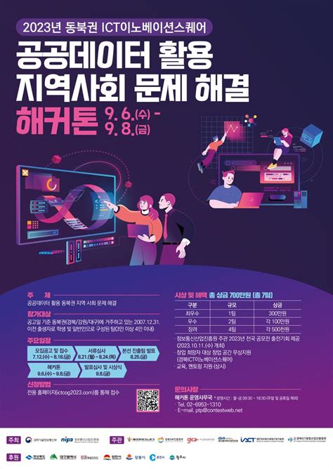 2023년 동북권 Ict이노베이션스퀘어 공공데이터 활용 지역사회 문제 해결 해커톤 요즘것들