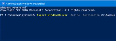 Cara Backup Driver Di Windows 10 Menggunakan Powershell