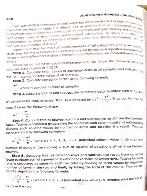 Multivariate Analysis Pdf