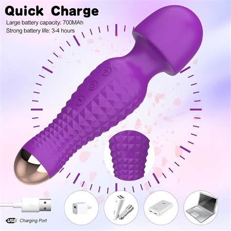 Aggp Vibrator Wand Sex Toys For Female Clitoral Stimulation Magic Cordless Handheld Powerful G