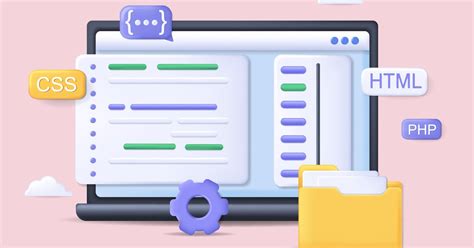 Programming Concept 3d Illustration Objects Ft Programming