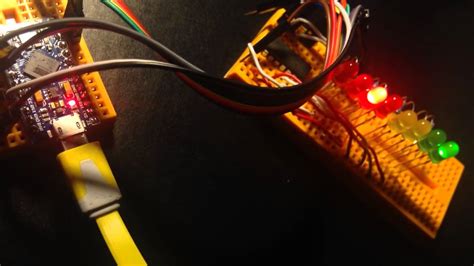 binary counter using pro micro arduino youtube