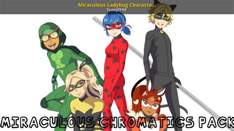 Miraculous Ladybug Characters Chromatic Scales Modding Tool For Friday