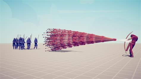 God Archer Vs 10x Every Unit Totally Accurate Battle Simulator Youtube