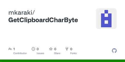 Github Mkarakigetclipboardcharbyte