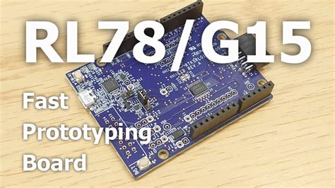 I Played With Rl78g15 Fast Prototyping Board Youtube