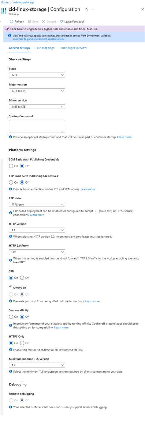 Files In A Azure App Service Local Share Are Not Accessible When Using A Public Url Stack Overflow