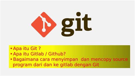 Git Tutorial Untuk Pemula Git Gitlab Github Versioncontrol Sourcecodemanagement Youtube