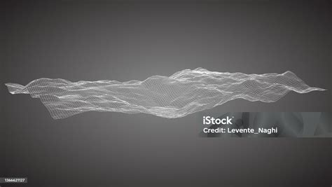 와이어프레임 메쉬 토폴로지가 있는 3d 지형의 레드네어드 일러스트 와이어 프레임 모델에 대한 스톡 벡터 아트 및 기타 이미지 와이어 프레임 모델 풍경 지형학 Istock