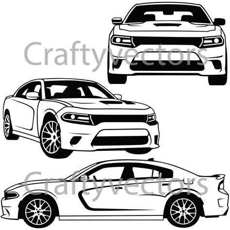 Dodge Charger Logo Vector